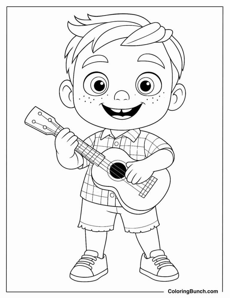 Free Cocomelon Coloring Pages to Download & Print