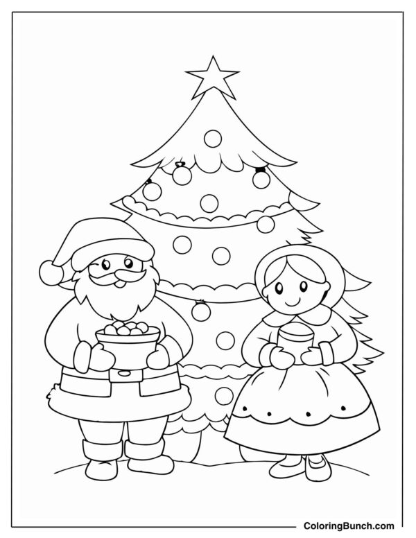 Christmas Tree - Coloring Bunch