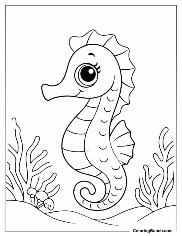 Sea Life Coloring Pages (Free PDF Printables)